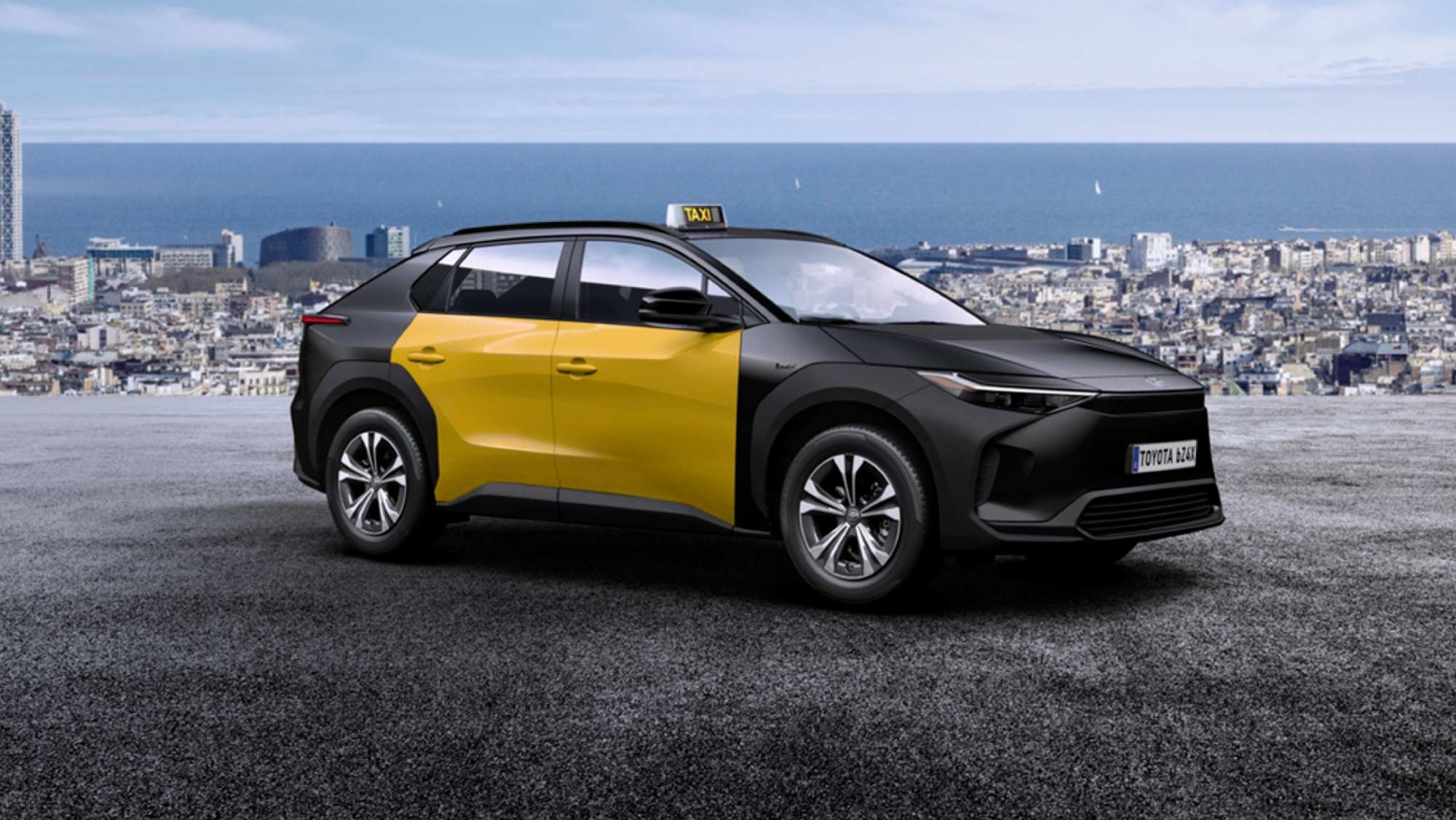 Toyota bZ4X, el nuevo taxi eléctrico autorizado en Madrid y Barcelona