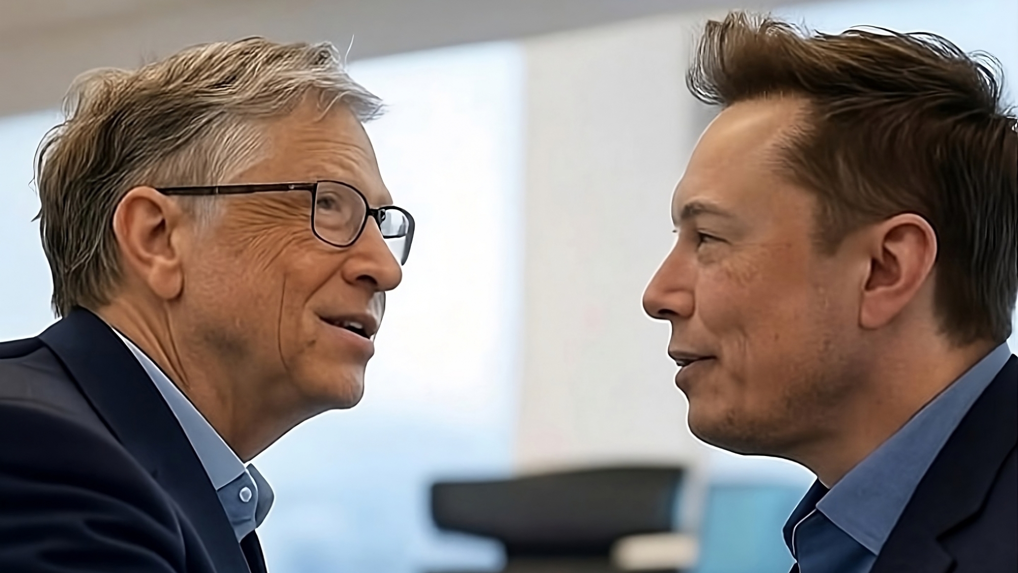 Bill Gates no es precisamente amigo de Elon Musk, pero su coche ...