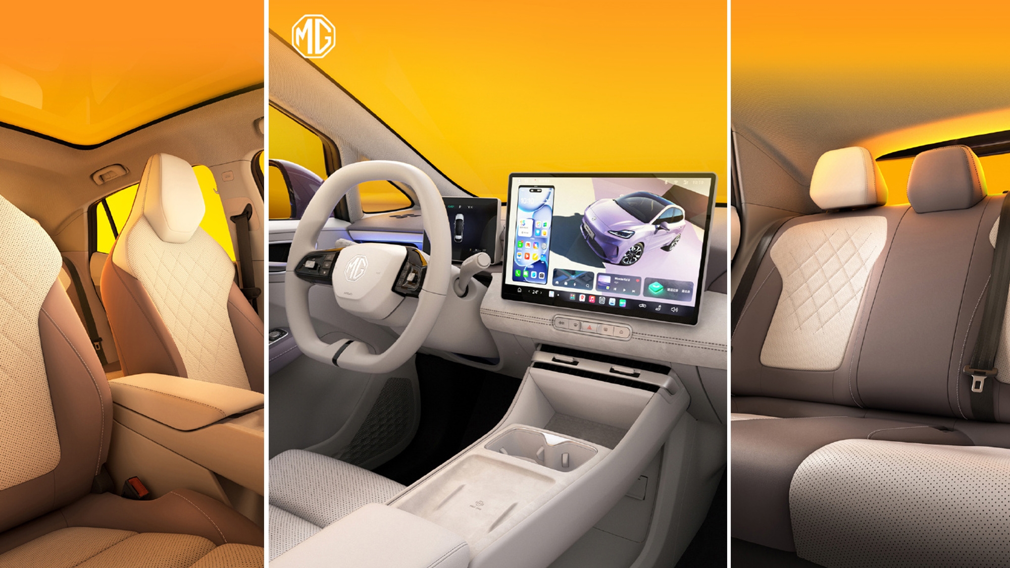 Así es el interior de este coche chino barato de MG que llega en ...