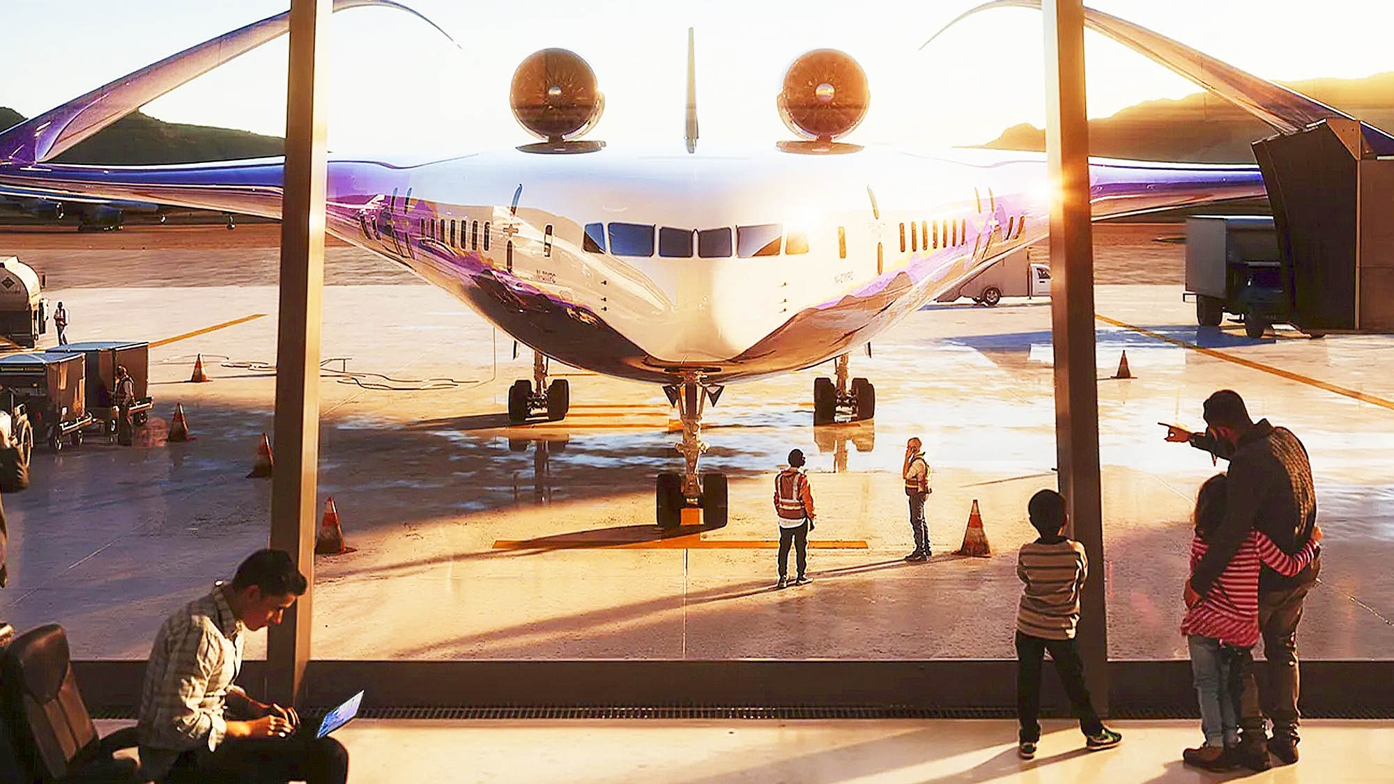 Nuevo diseño de avión de ala fusionada de 52 metros: tan grande como un ...