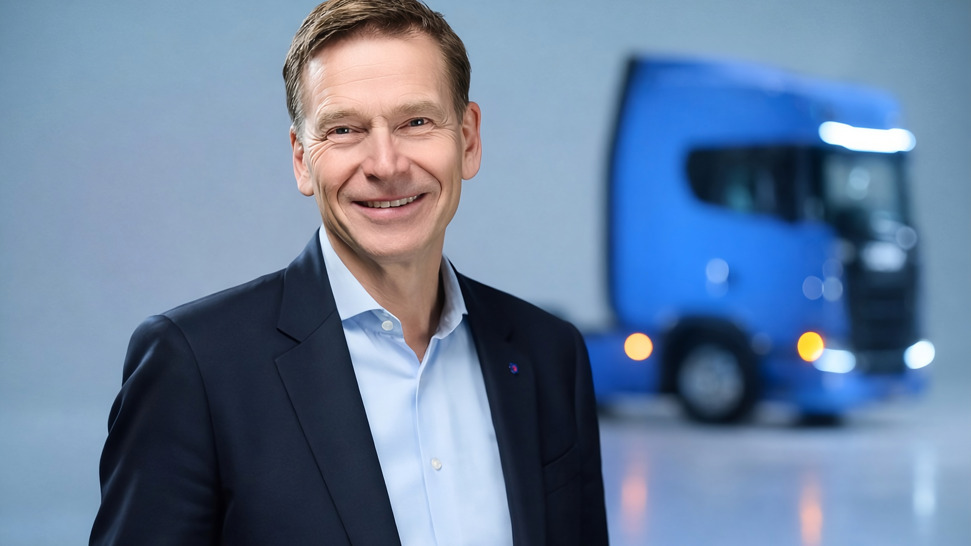 Christian Levin, CEO de Scania, lanza un aviso sobre los camiones ...