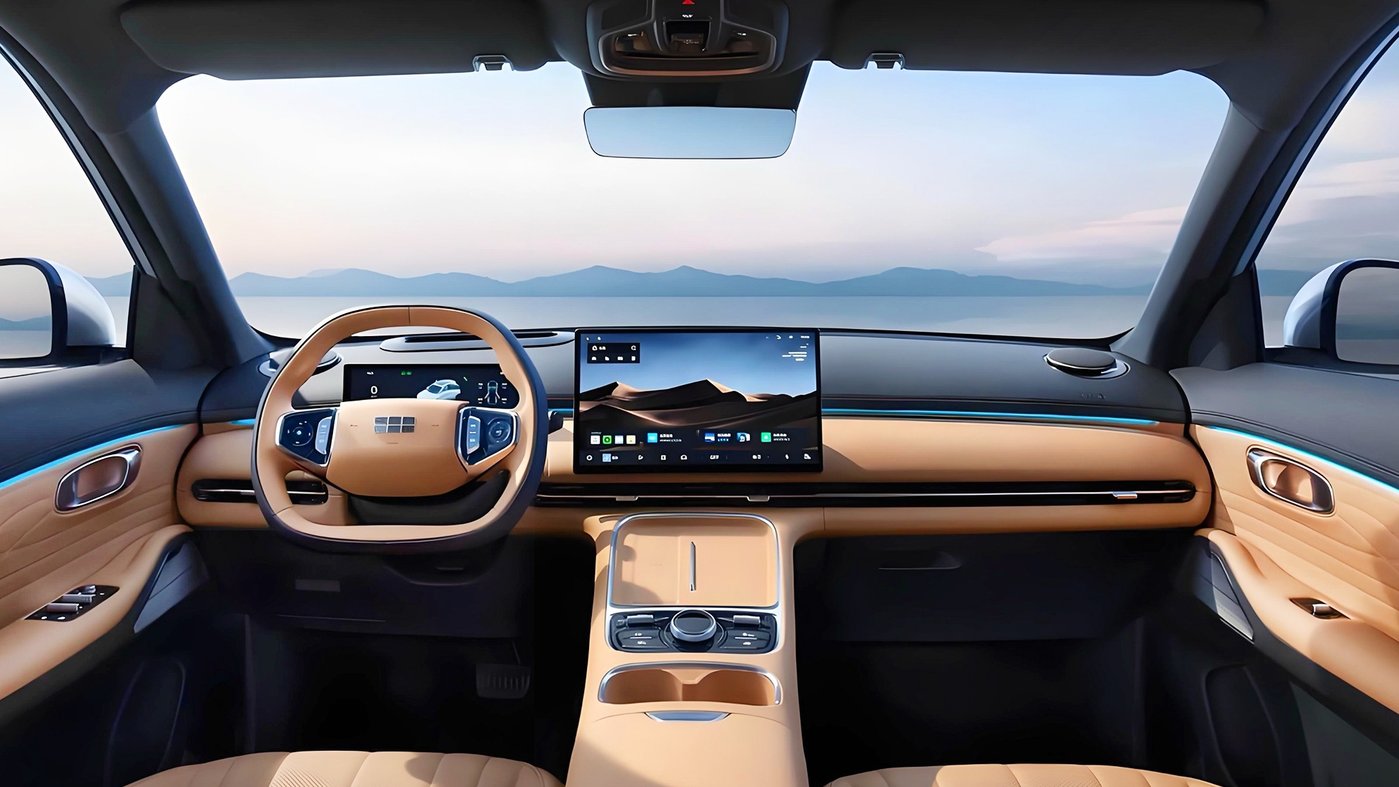 Geely va a por todas: 605 km de autonomía y 218 CV para la nueva ...