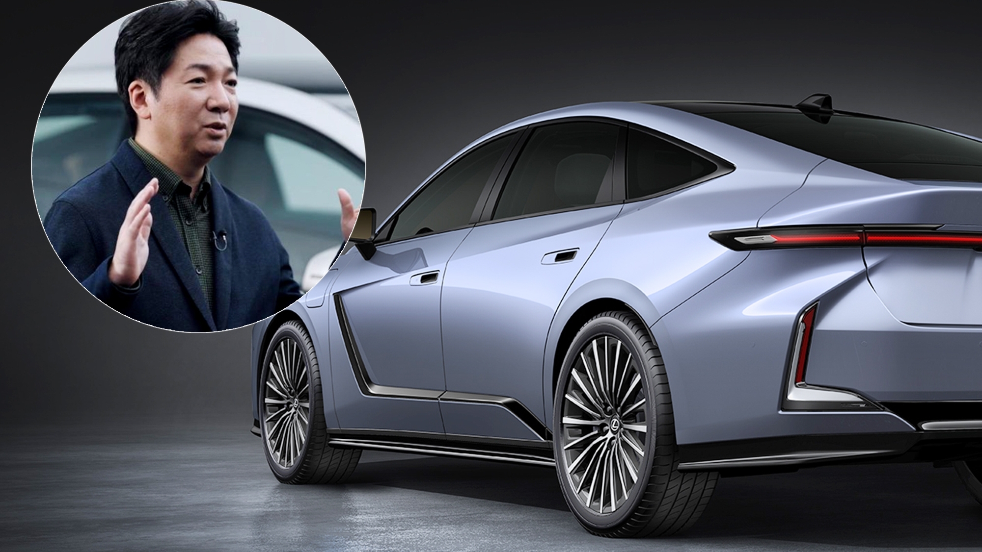 El ingeniero jefe de Lexus, Kohei Chiashi, no se anda con rodeos ...