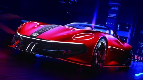 El MG Cyberster se descubre: descapotable, eléctrico y con 800 km de ...