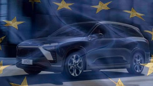 El SUV eléctrico NIO ES8 más cerca de Europa, con sistema de intercambio de baterías incluido