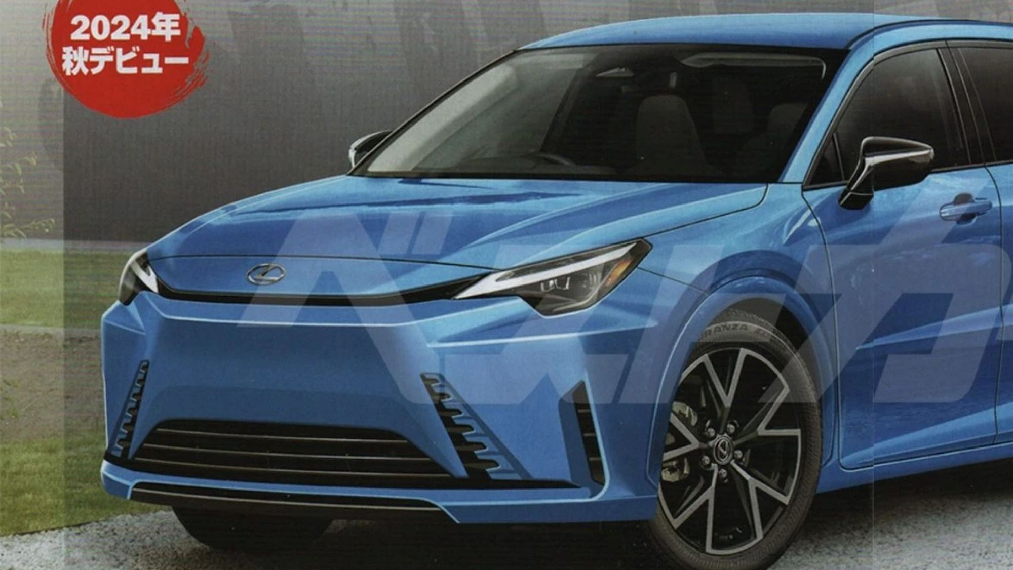 Filtrada la primera imagen del B-SUV de Lexus basado en el Toyota Yaris ...