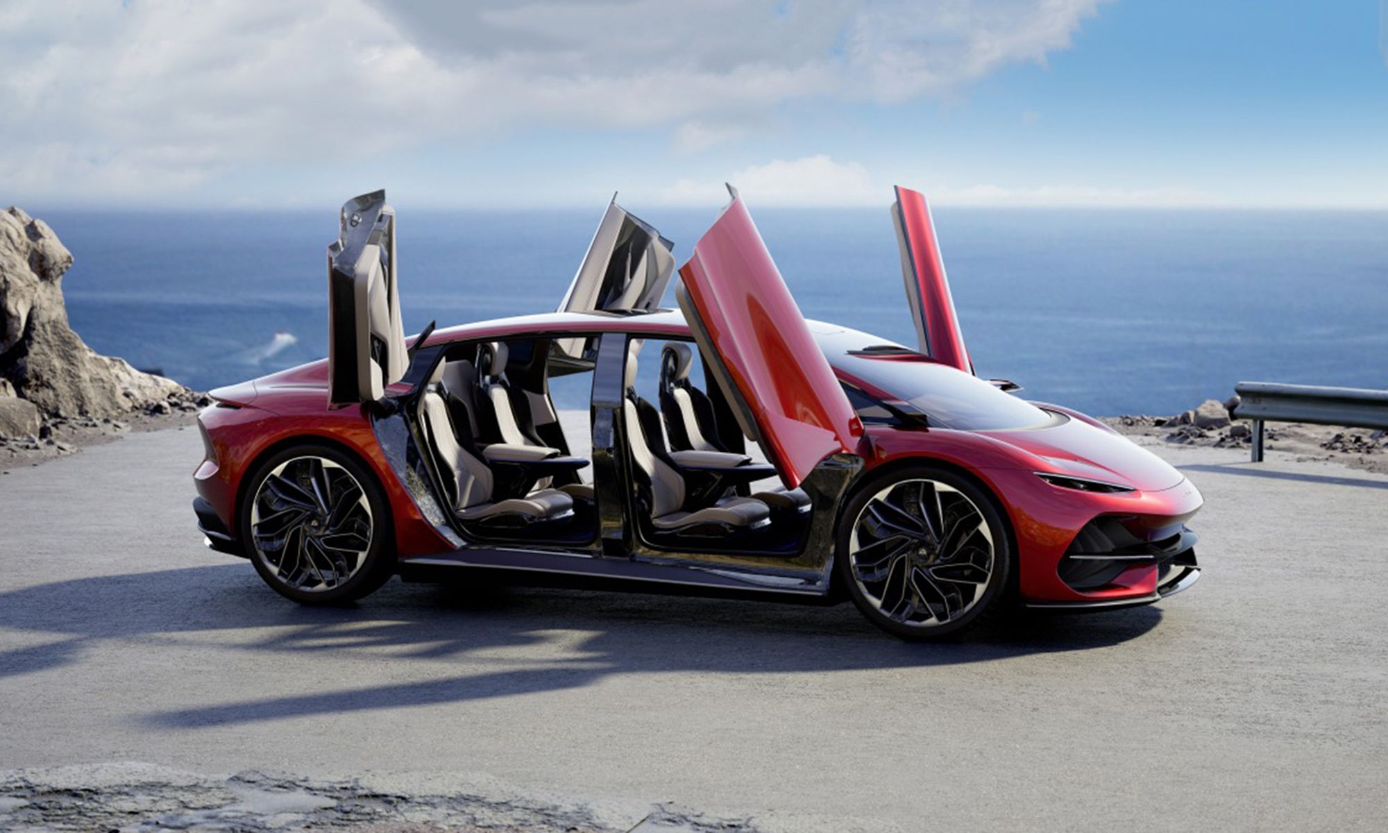 Aehra Sedán: un eléctrico de ultra lujo para rivalizar con el Tesla de ...