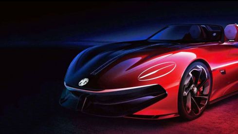 MG piensa en el "bebé Cyberster", un deportivo eléctrico descapotable y ...