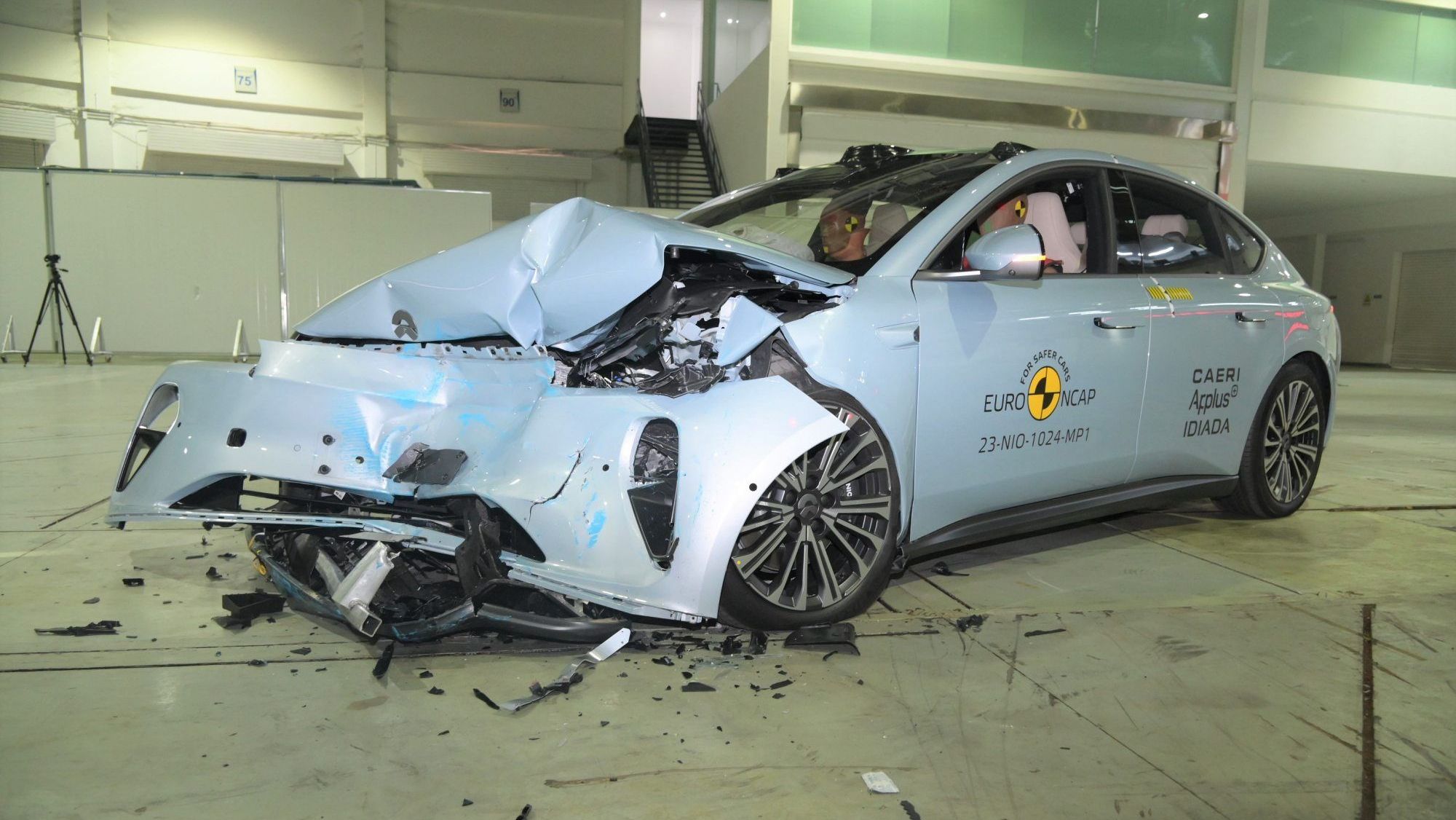 NIO sorprende en Europa con cinco estrellas de seguridad en pruebas ...