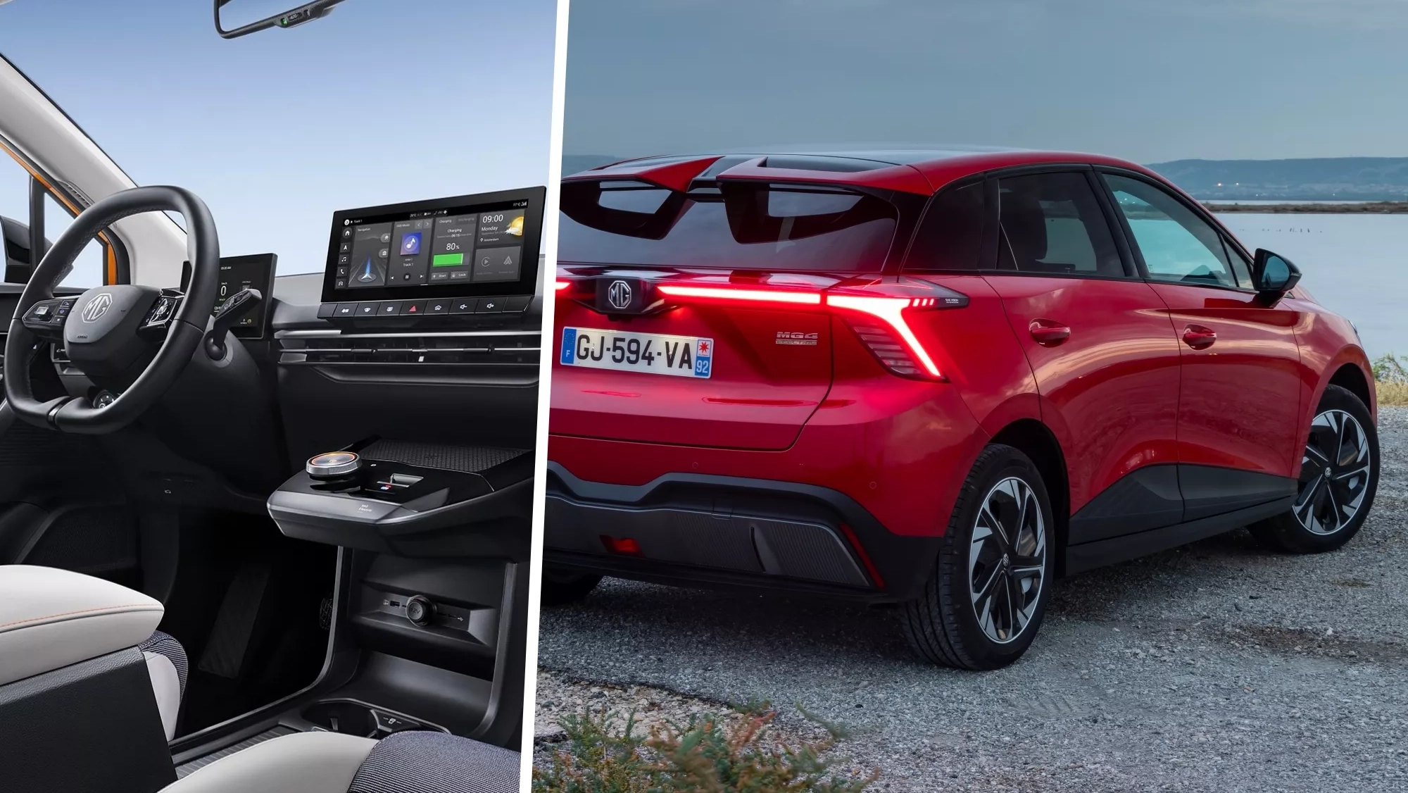 El MG4 Comfort: coche eléctrico en España con 450 km de autonomía por 28.480 euros