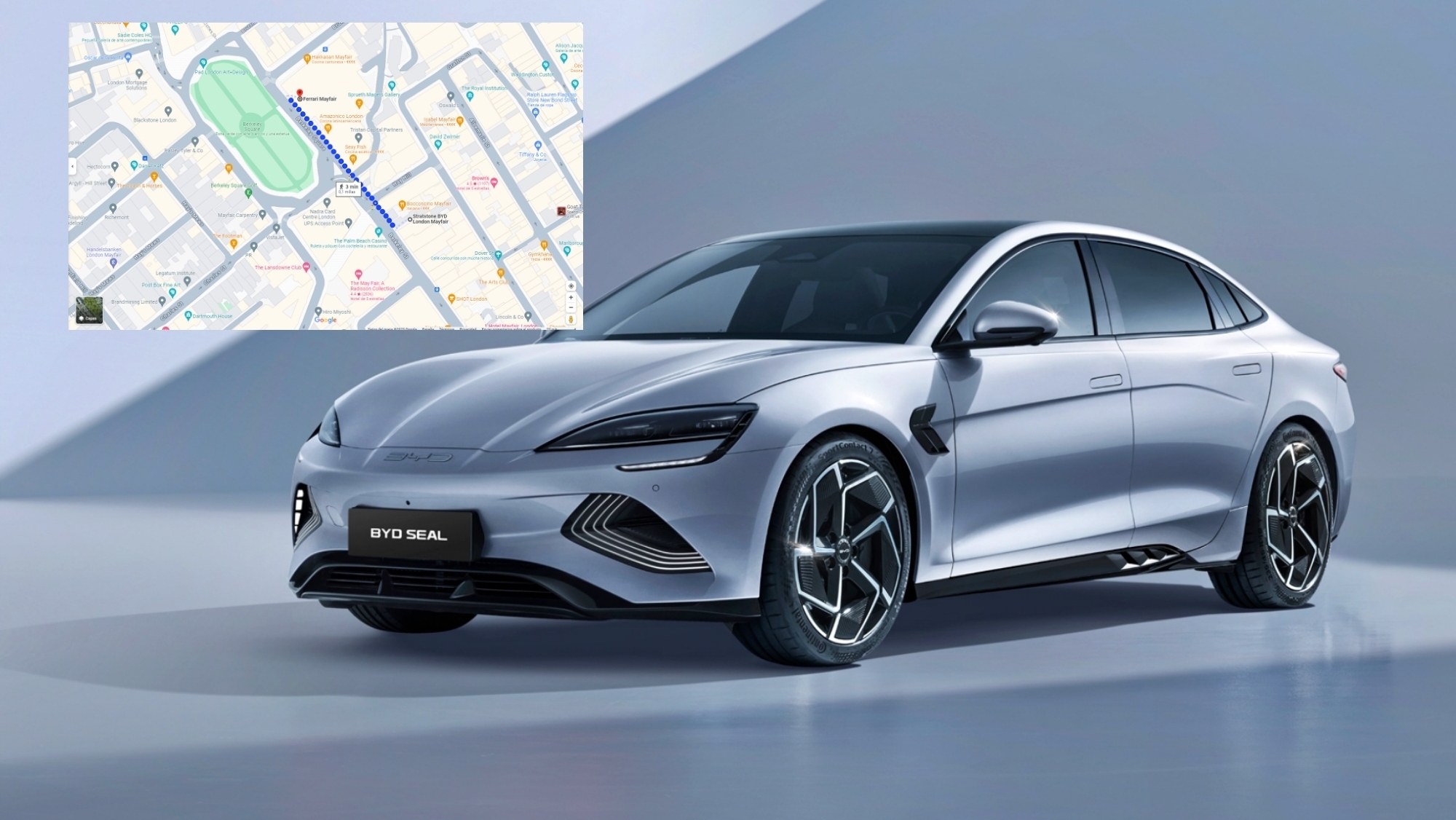 BYD abre tienda en el exclusivo barrio londinense de Mayfair, cerca de ...