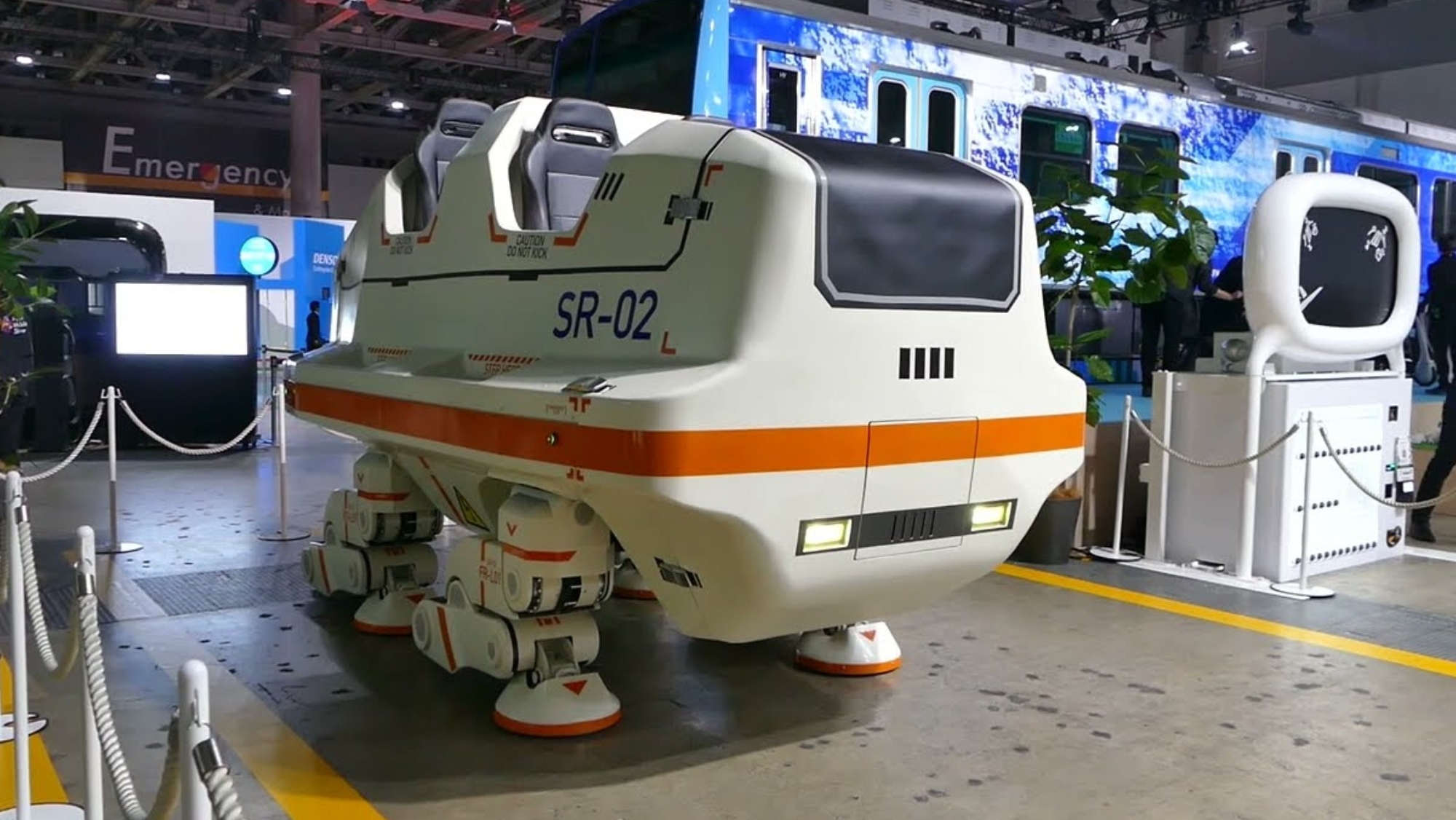 Sansei Technologies presenta SR-02, un robot cuadrúpedo que podría revolucionar la movilidad