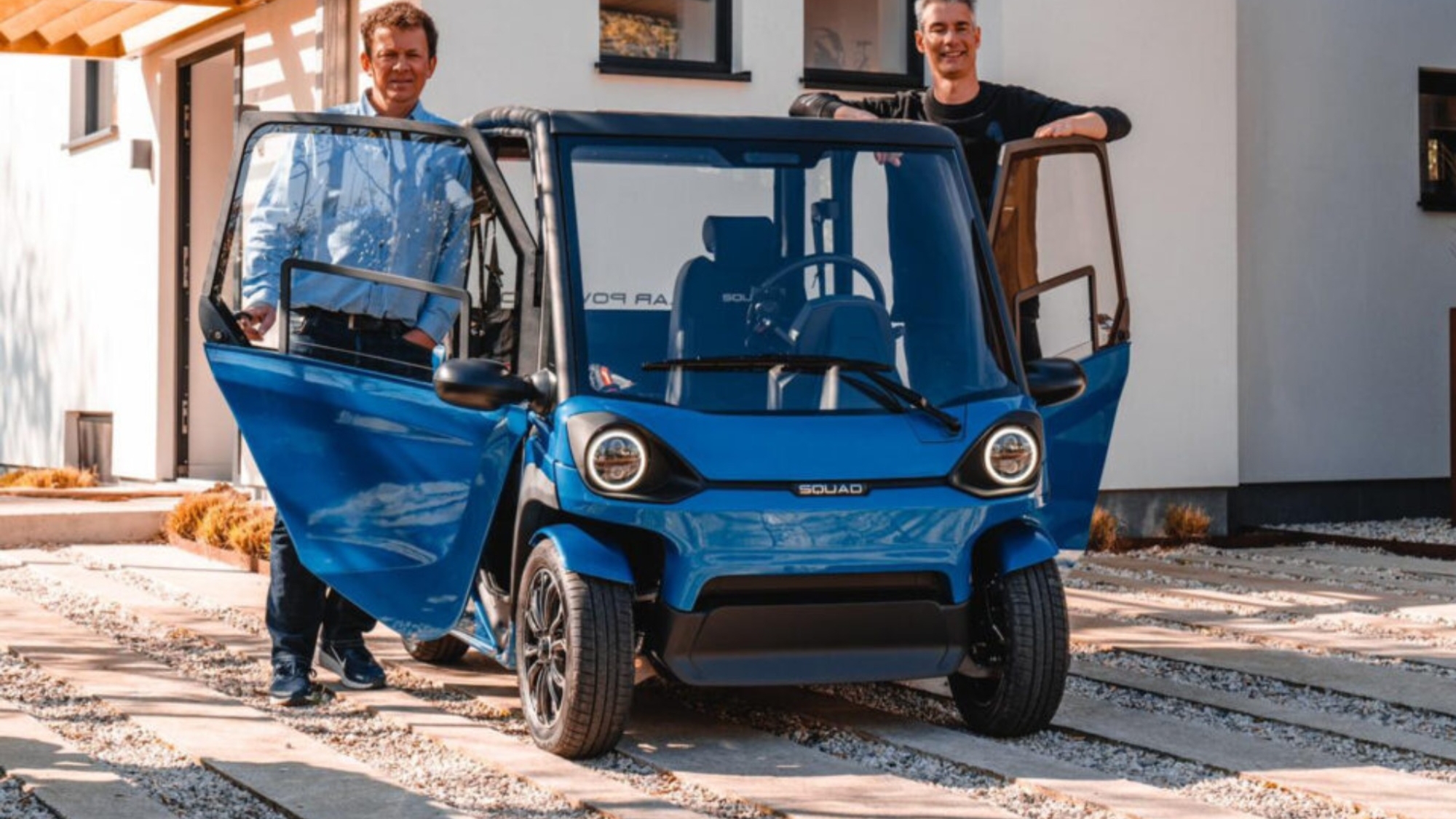 Buggy solar de Squad Mobility llegará a Europa en 2025 por 6000 euros