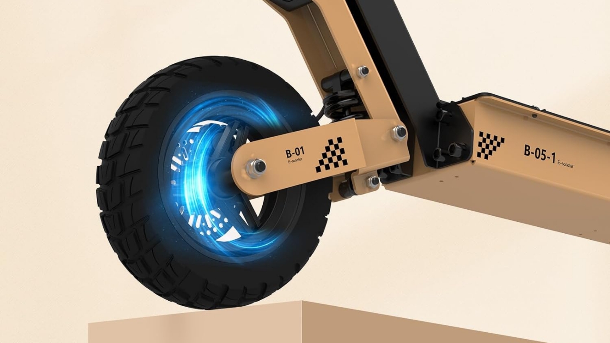 Urbetter U4: El patinete eléctrico todoterreno con diseño espectacular y potente motor