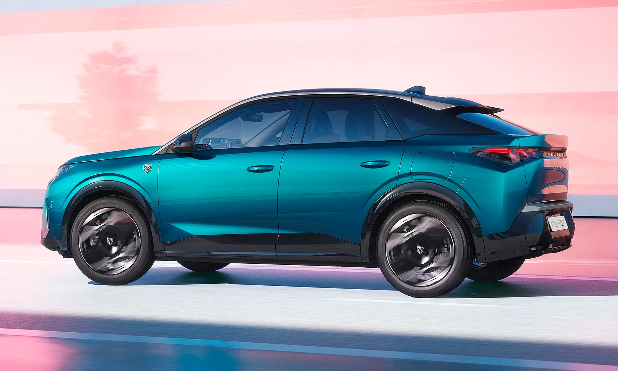 s 5PCS Car For Peugeot 3008 E3008 P64 2024 2025, Car Door Sill Protector