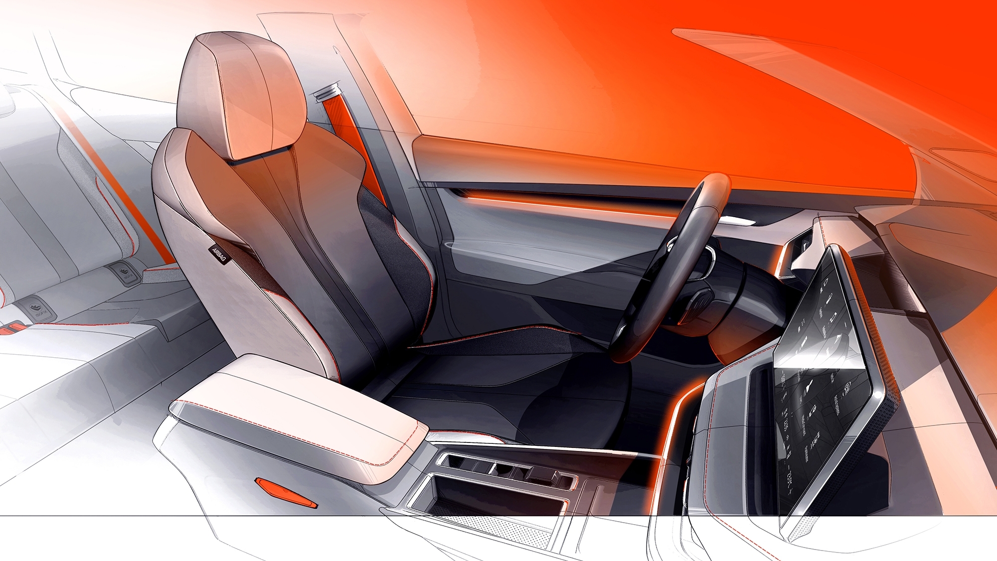 Así será el interior del Skoda Elroq, el nuevo SUV eléctrico del Grupo ...