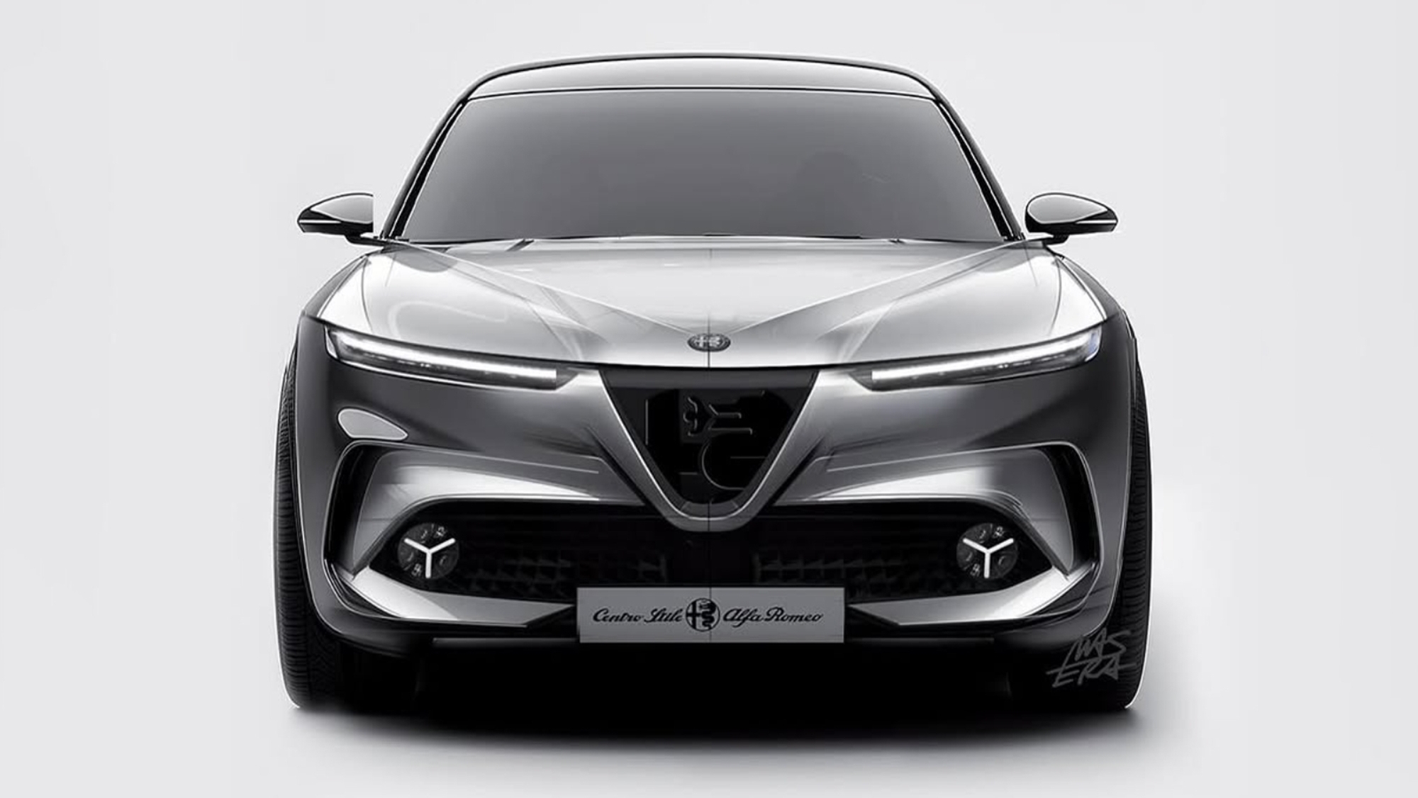 Alfa Romeo Stelvio hará debut eléctrico con diseño renovado y más ...